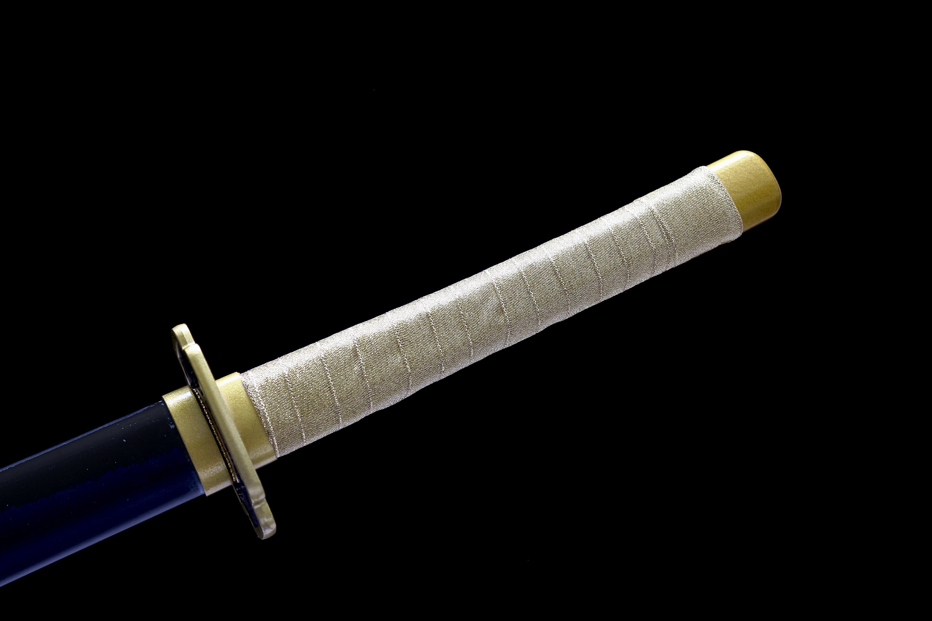 Real Anime Black Red Gold Katana Sword Cosplay - Etsy