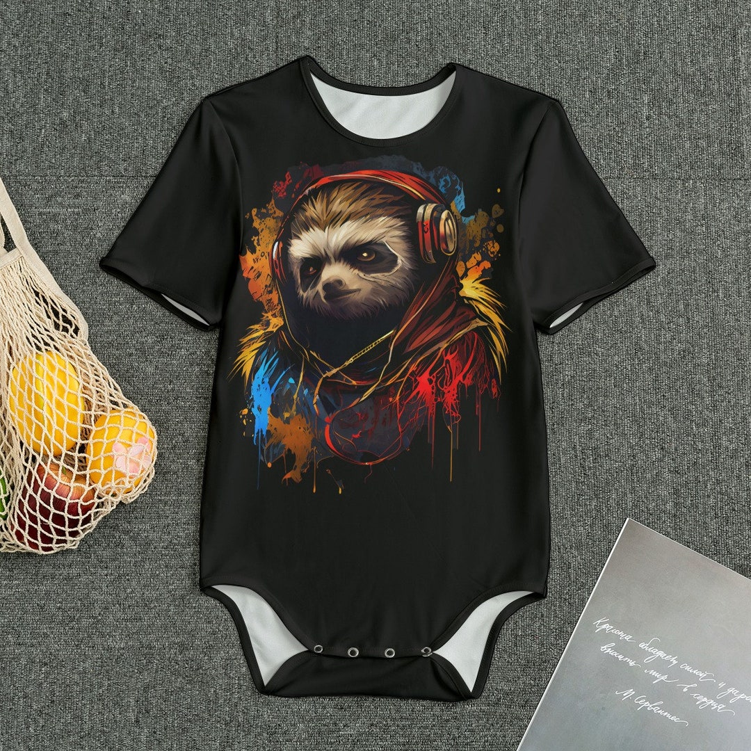 Gangster Sloth #2 Adult Onesie - Etsy
