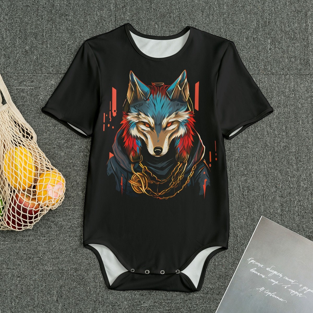 ABDL Wolf Gangster Mono para adulto - Etsy México