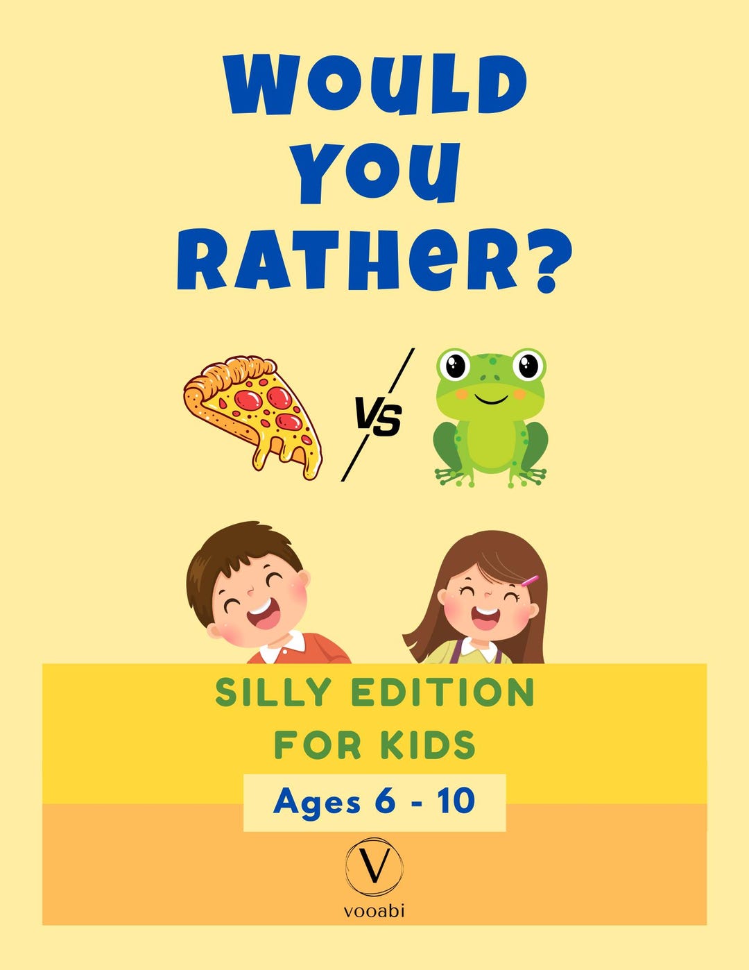 Would You Rather Game for Kids – Printable Activity Book – Silly ...