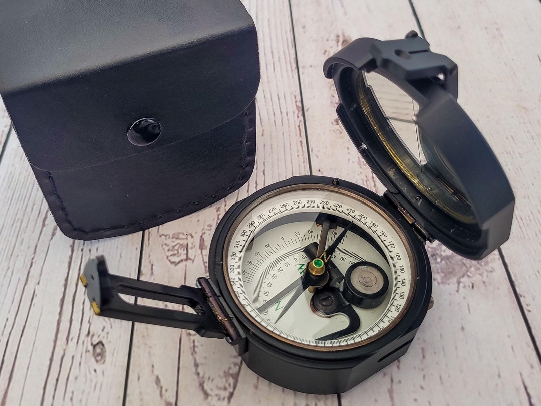 Personalized WWII Vintage Military Brunton Compass Engraved Brass ...