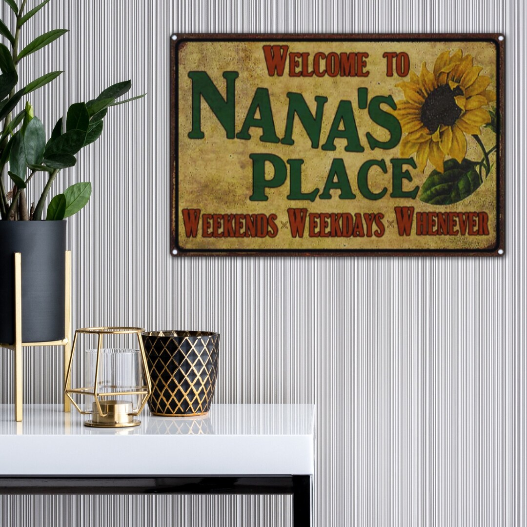 Nana Sign-nana Sign-gift for Nana-nana Gift-grandma Sign-nana Gifts ...