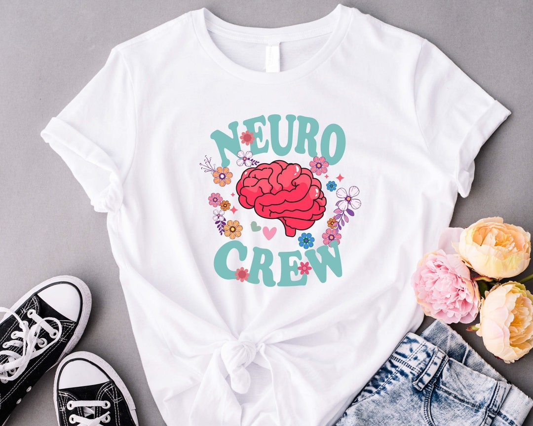 Neuro Crew T-shirt, Neurology Nurse Shirt, Neurology Department Tees ...