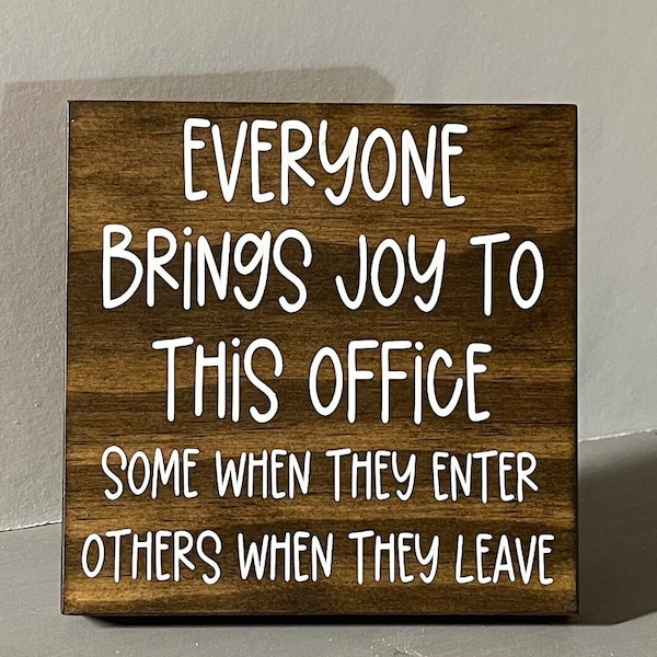 Funny Office Sign - Etsy
