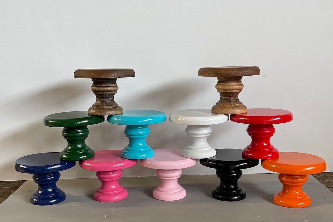 Mini Wood Tiered Tray Riser, Riser for Tiered Tray Decor, Tiered Tray ...