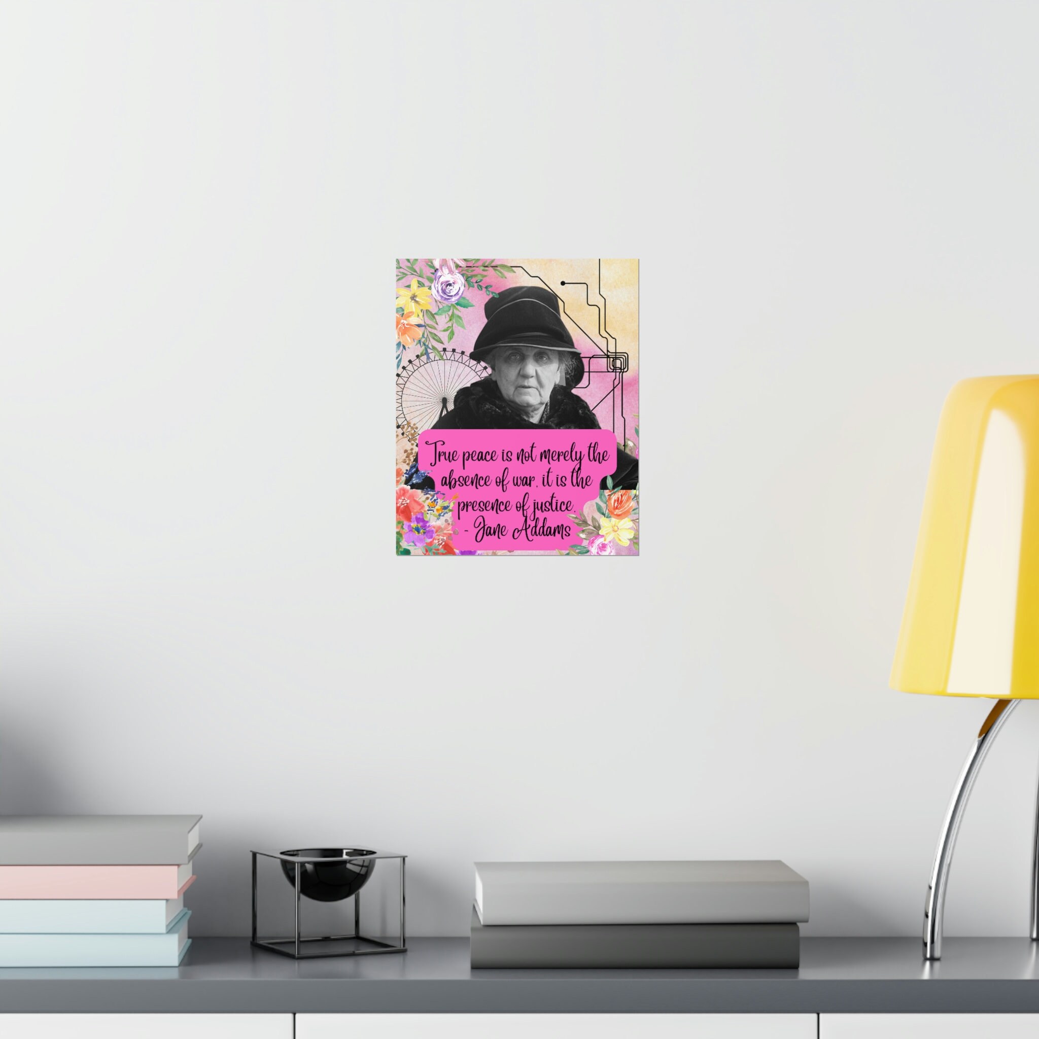 Jane Addams Premium Matte Vertical Poster 9x11 - Etsy