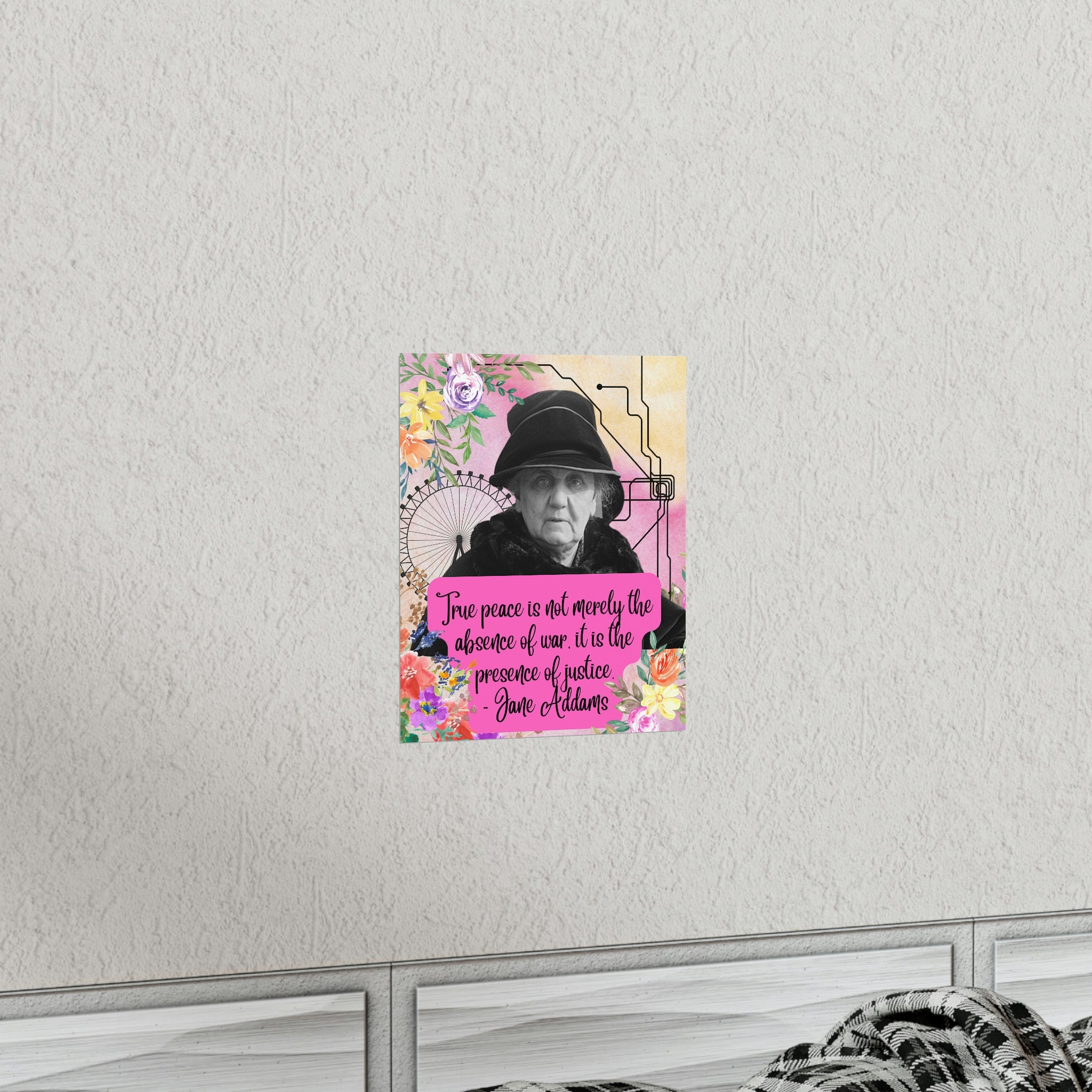 Jane Addams Premium Matte Vertical Poster 9x11 - Etsy