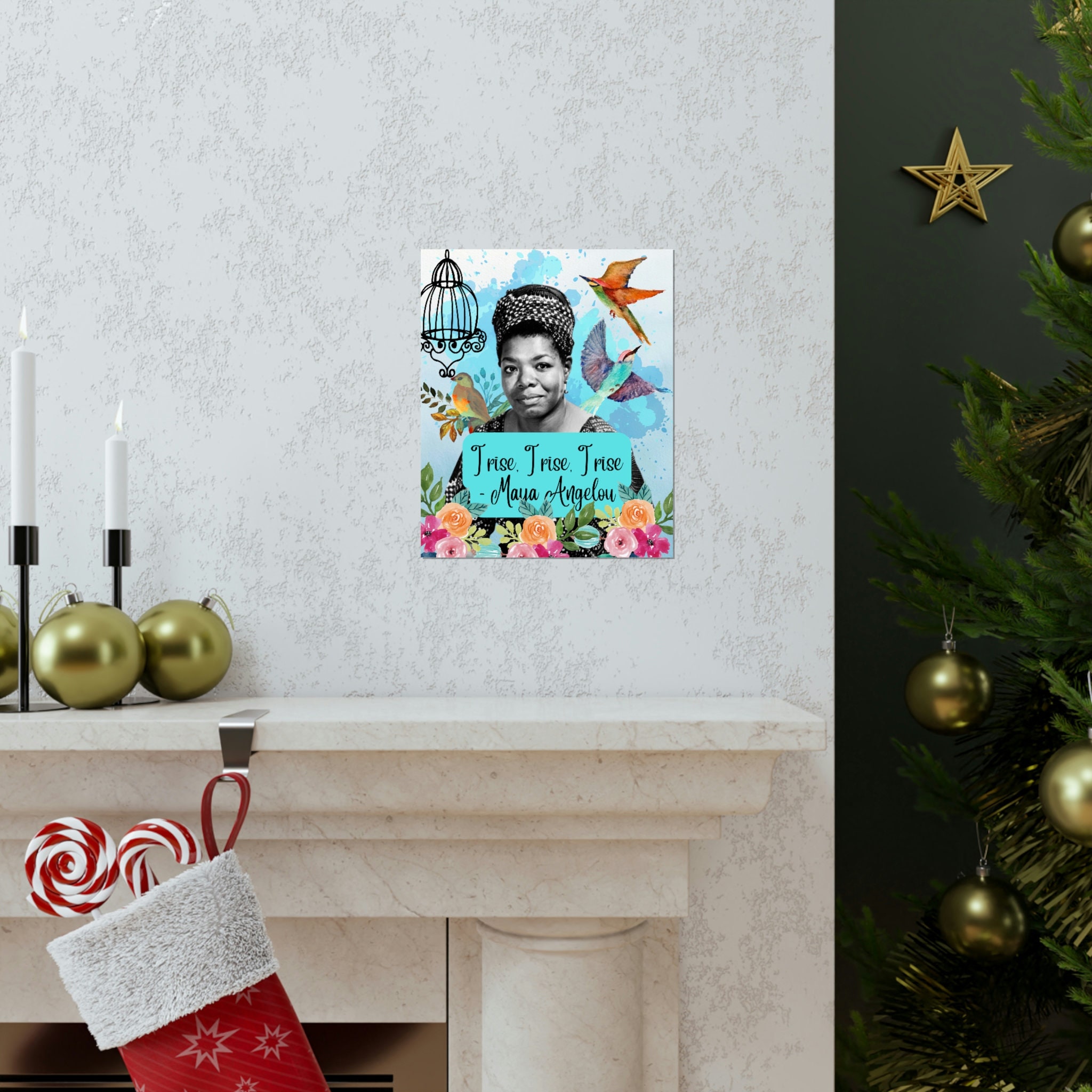 Maya Angelou Premium Matte Vertical Posters 9x11 - Etsy