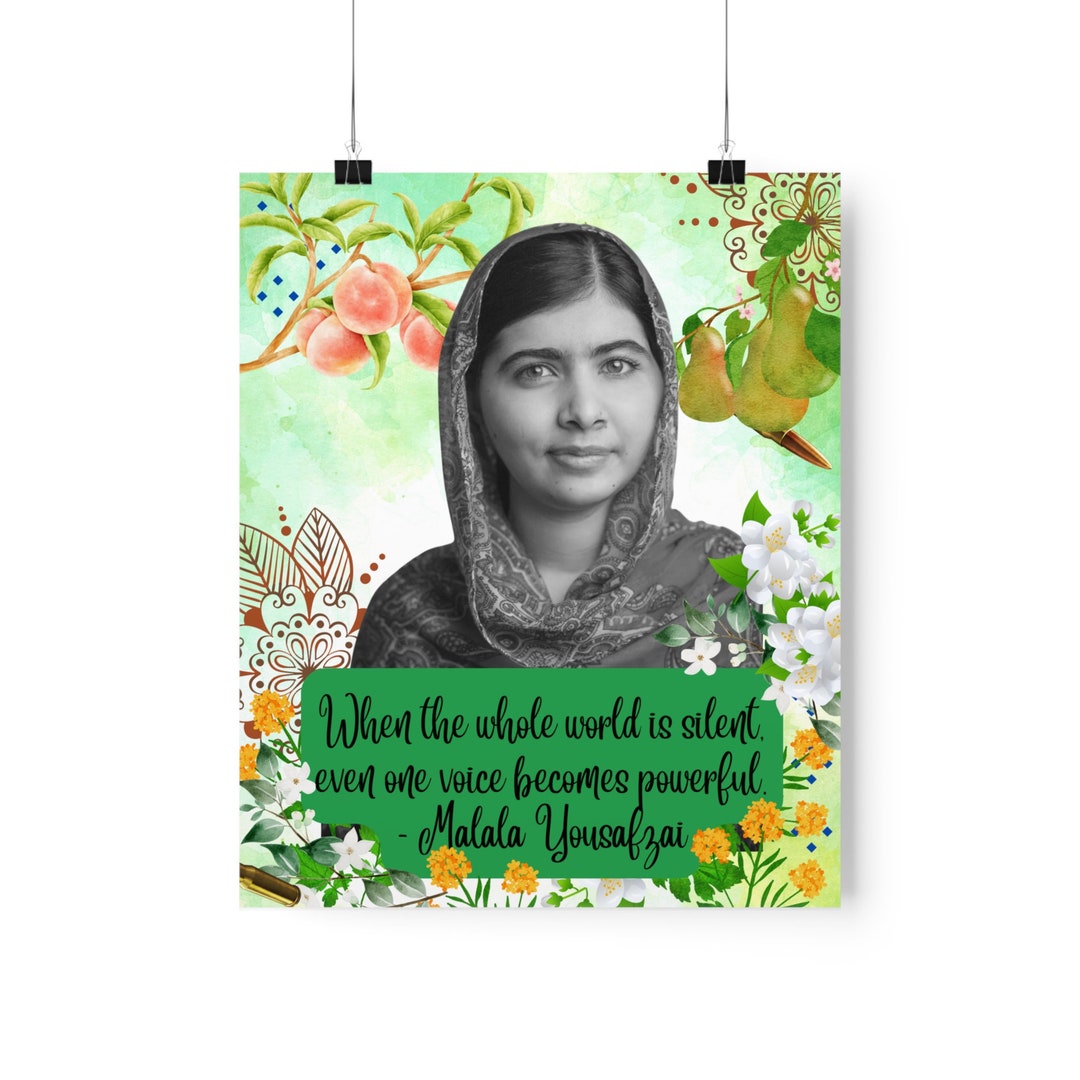 Malala Premium Matte Vertical Posters - Etsy