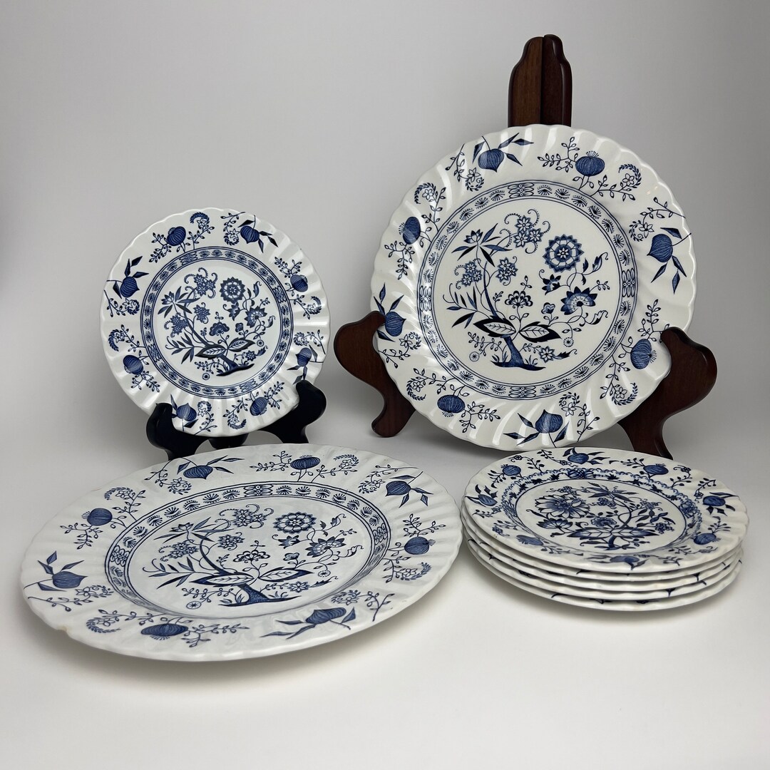 Vintage 1970s Ironstone Plates Made in England (johnson Brothers and J ...
