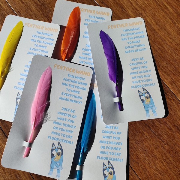 Bingo Feather Wand - Etsy