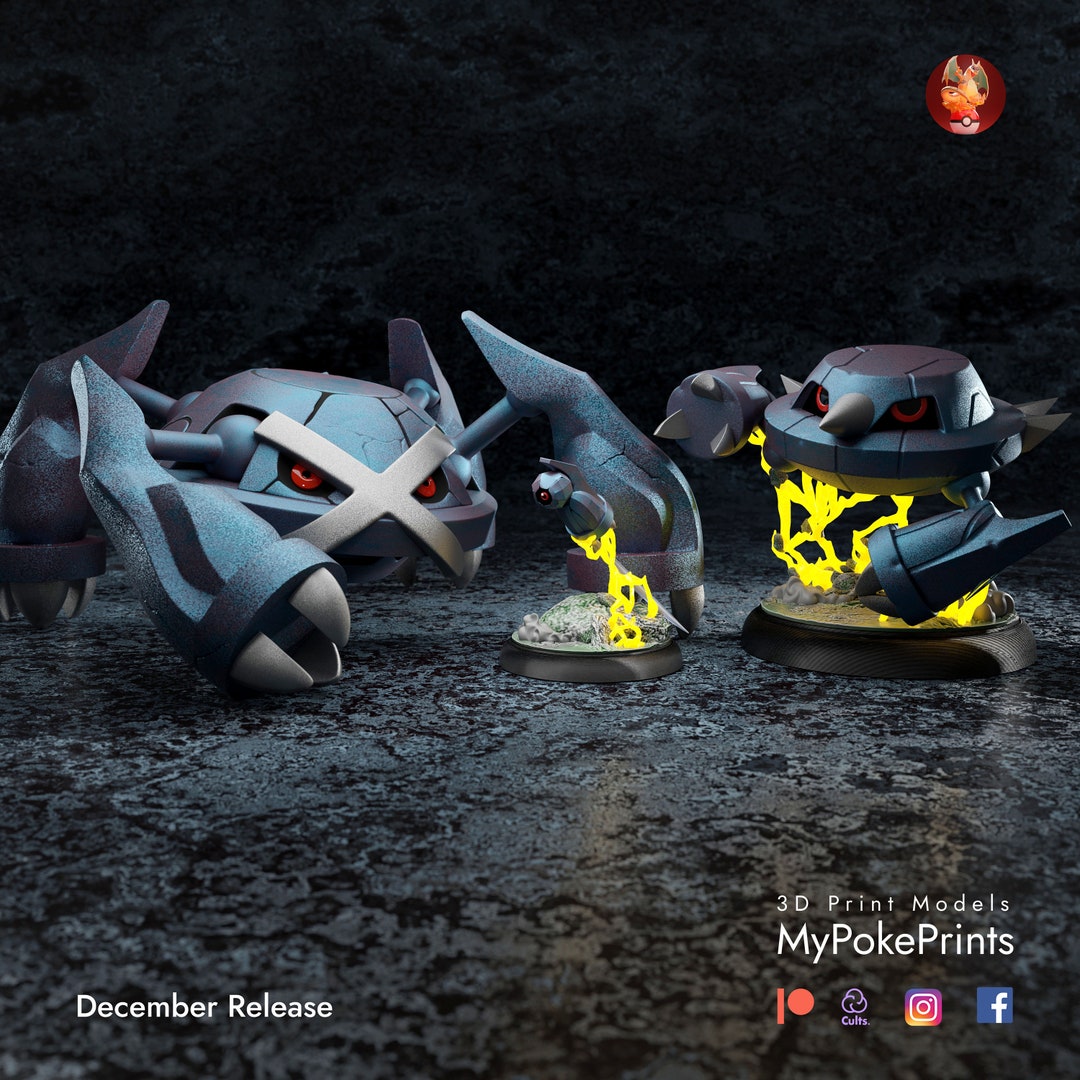 Metagross Bledum Metang Evolution Line Set Kit Painted or Unpainted ...