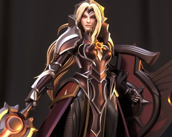 La Signora Model Figure Fully Colored or DIY Unpainted Custom Sizes and ...