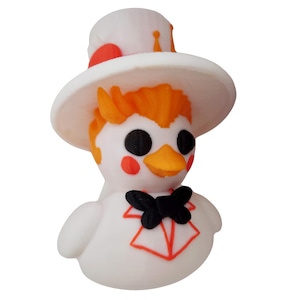 Hazbin Hotel Lucifer Duck Figurine Model Multiple Sizes Fully Colored ...