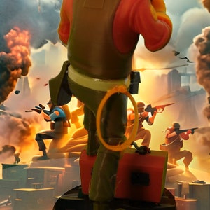 Engineer | Team Fortress 2 Model Figure | Fully Colored or DIY ...