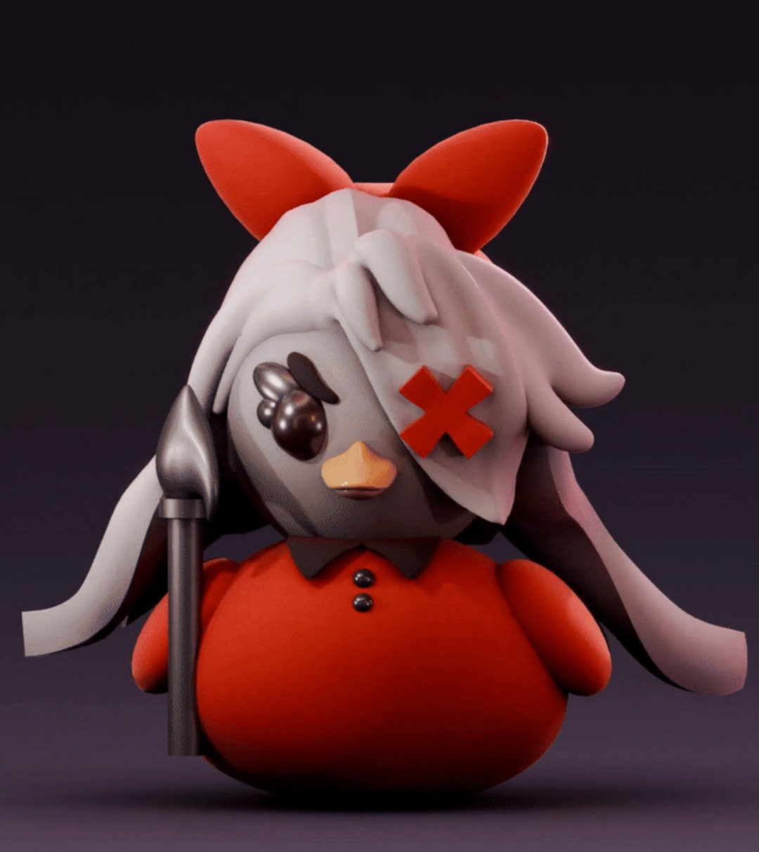 Hazbin Hotel Vagie Duck Figurine Model| Multiple Sizes | Fully Colored ...