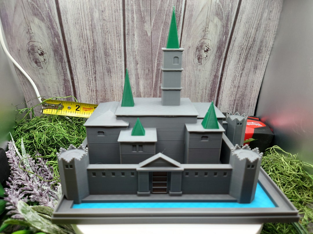 Hyrule Castle Model | Fully Colored or Neutral | Custom Sizes | Ocarina ...