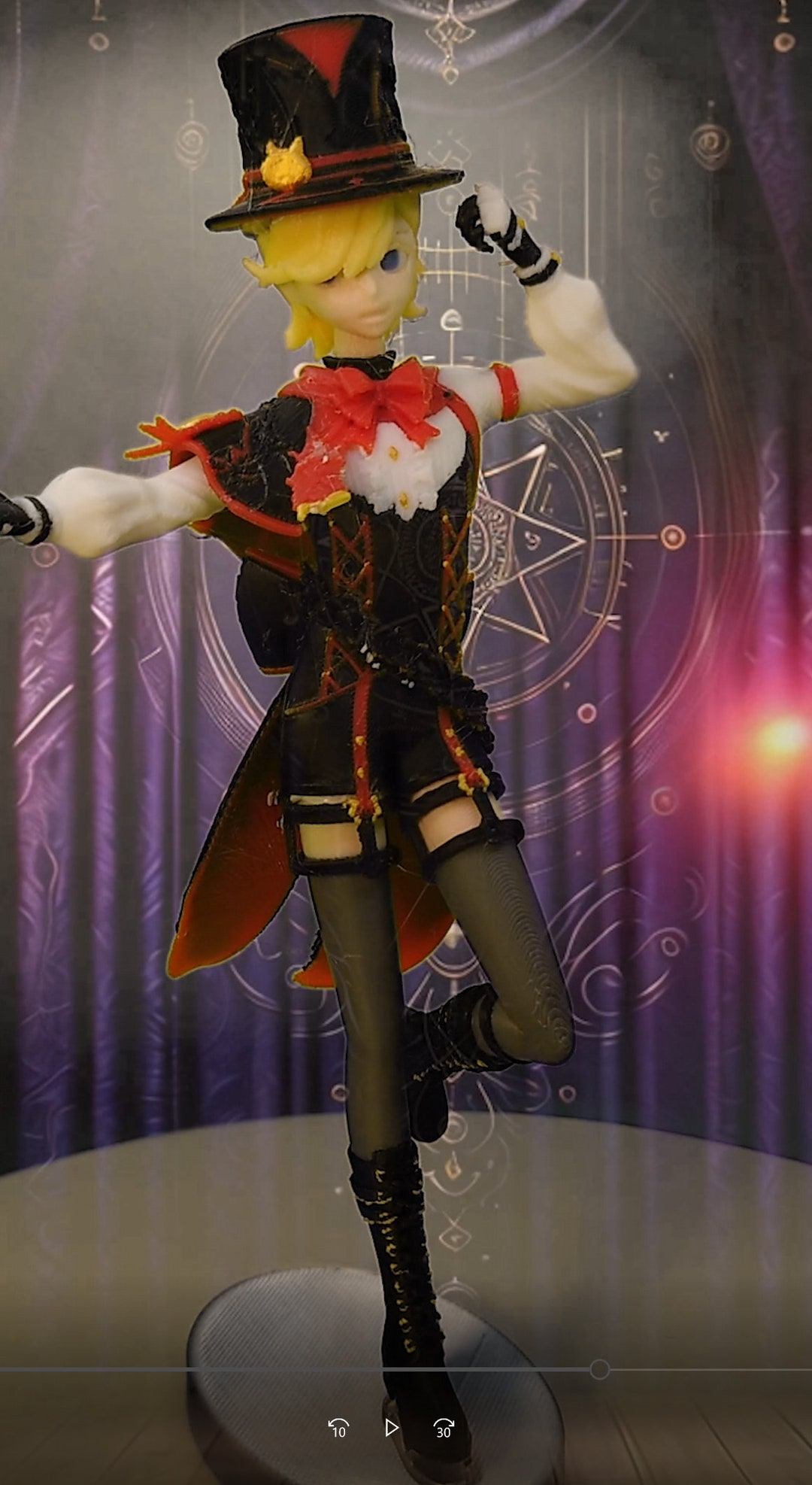 Lyney | Model Figure | Fully Colored or DIY Unpainted | Custom Sizes ...