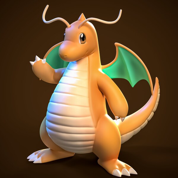 Dragonite Figurine - Etsy