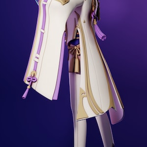 Kamisato Ayato | Model Figure | Fully Colored or DIY Unpainted | Custom ...