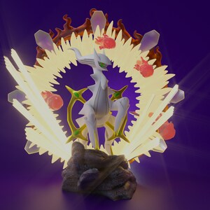 Arceus Legendary Statue Model Figurine Multiple Sizes Fully Colored or ...
