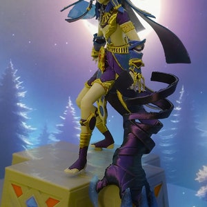 Cyno Model Figure Fully Colored or DIY Unpainted Custom Sizes and Color ...