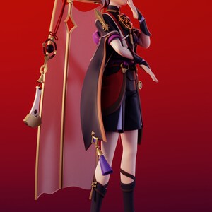 Scaramouche Genshin Impact Model Figure Fully Colored or DIY Unpainted ...