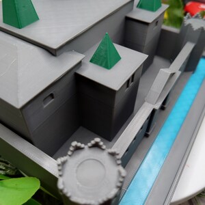 Hyrule Castle Model | Fully Colored or Neutral | Custom Sizes | Ocarina ...