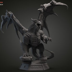 Deathwing Wow Figurine Model | Custom Size and Color | Gamer Gift ...