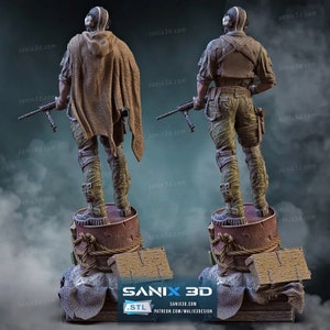 Ghost Call COD 3d Printed Model Custom Sizes Cod Statue - Etsy