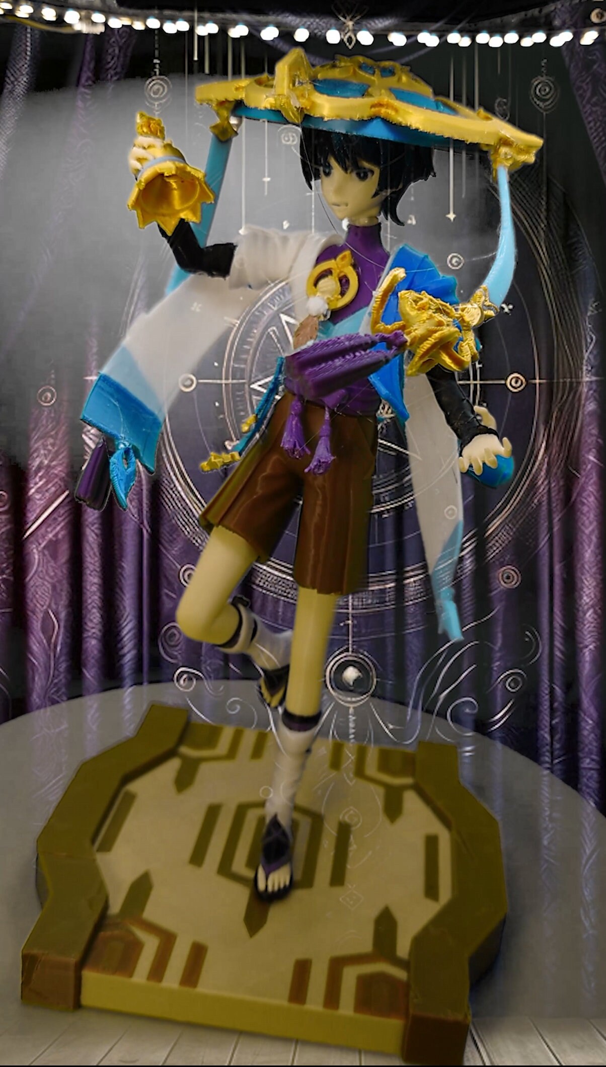 Wanderer | Model Figure | Fully Colored or DIY Unpainted | Custom Sizes ...