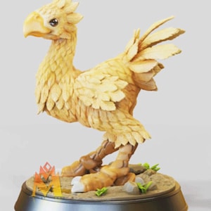 Chocobo - Final Fantasy Figurine Model| Multiple Sizes | Fully Colored ...
