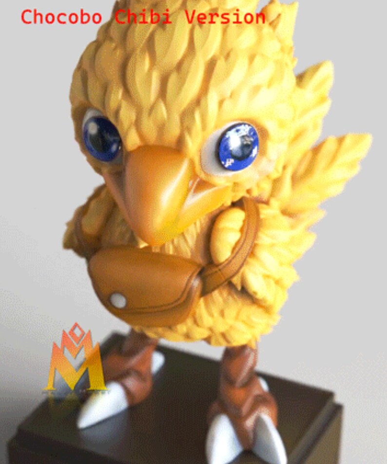 Chocobo Chibi - Final Fantasy Figurine Model| Multiple Sizes | Fully ...