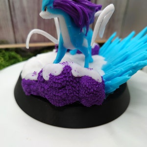 Suicune Model Fully Colored Figure Gift Anime Figurine Legendary - Etsy