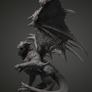 Deathwing Wow Figurine Model | Custom Size and Color | Gamer Gift ...