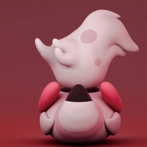 Hazbin Hotel Angel Dust Figurine Model| Multiple Sizes | Fully Colored ...