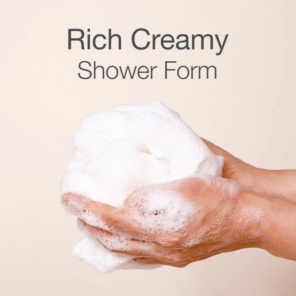 2 Pack - Exfoliating Shower Towel - Korean White Hanji Paper ...