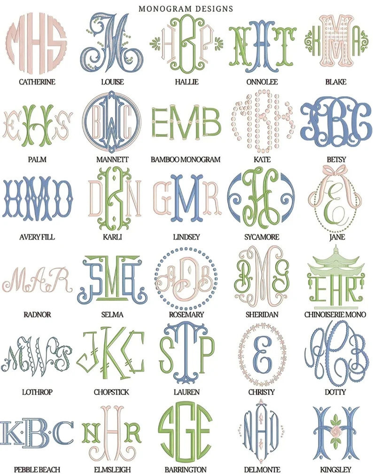 Personalization Monogram 400 Thread Count Cotton Sateen Hotel Stitch 3 ...