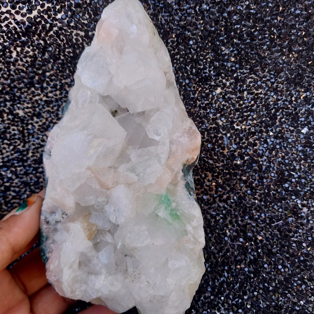 Apophyllite Crystals,with Stilbite Rocks Third Eye Activation Crystal ...