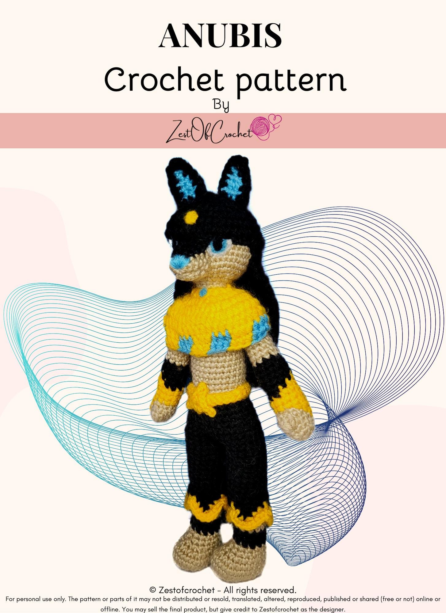 Anubis - Crochet Pattern - Etsy