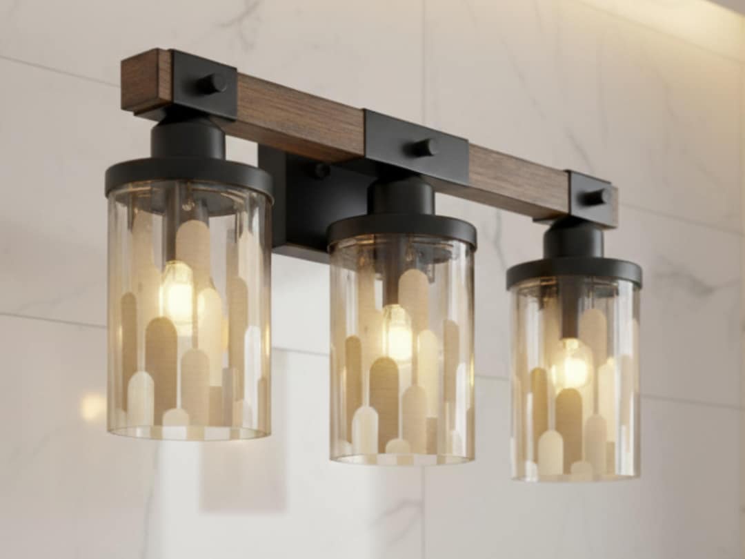 Bathroom Vanity Lighting Skyline Vanity Light Fixture 3-light ...