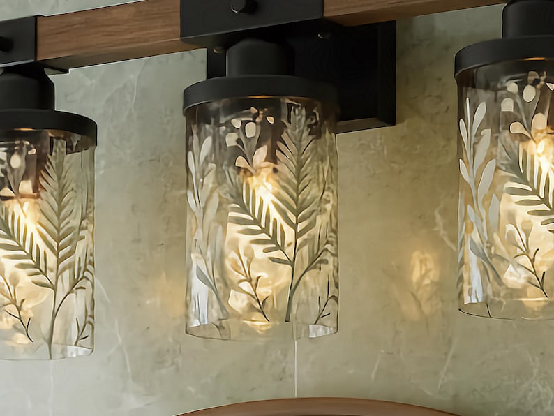 Luxury Bathroom Lighting Green Vanity Light Fixture 3-light Decorative ...