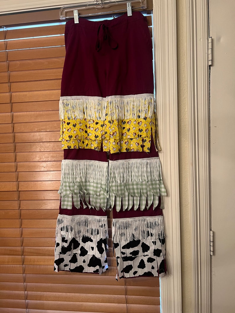 Chicken Run-mardi Gras Pants - Etsy