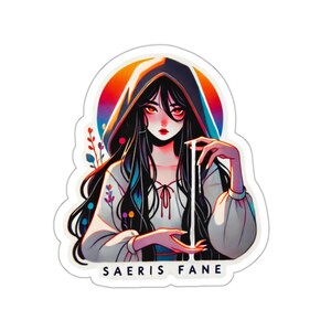 Quicksilver Sticker - Saeris Fane - Book Decal - Kindle Sticker, Gift ...
