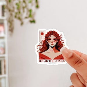 Red Rising Sticker: Eo - Break the Chains - Science Fiction Vinyl Decal ...