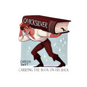 Quicksilver Sticker of Carrion Swift From Book by Callie Hart | Gifts ...