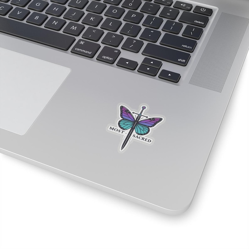 Quicksilver Sticker: Kingfisher & Saeris Butterfly Sword Romantasy ...