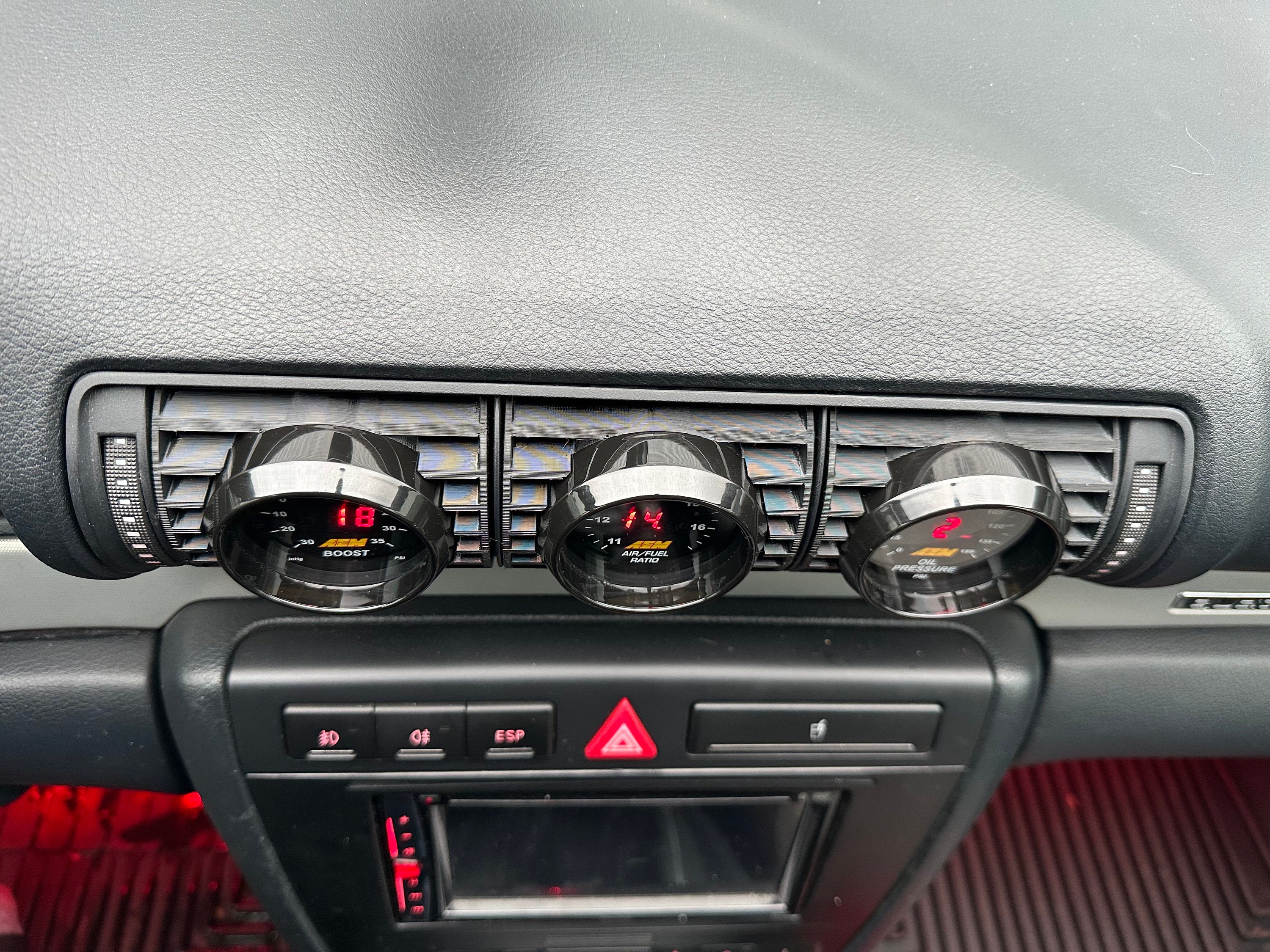 Audi B5 A4 / S4 Center Vent Pod for AEM Gauges - Etsy