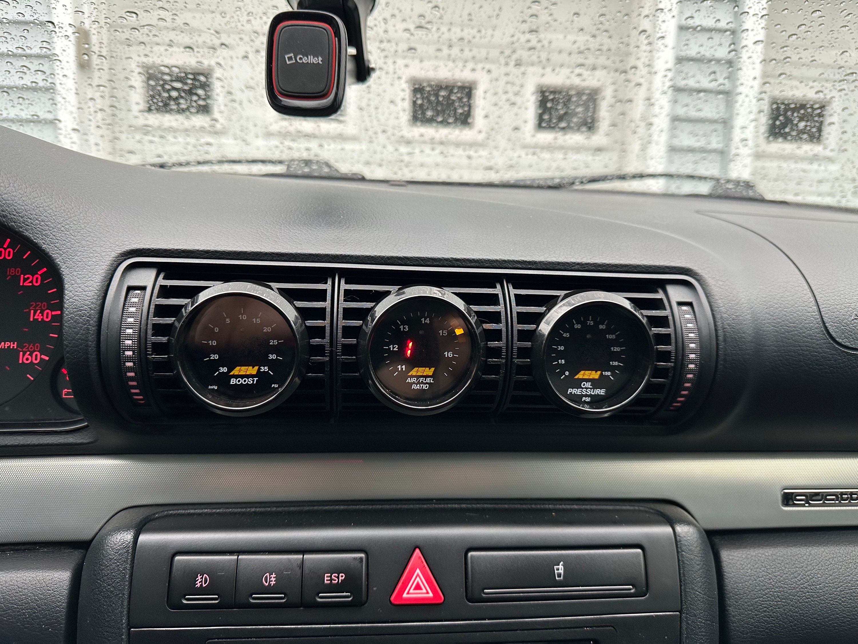 Audi B5 A4 / S4 Center Vent Pod for AEM Gauges - Etsy