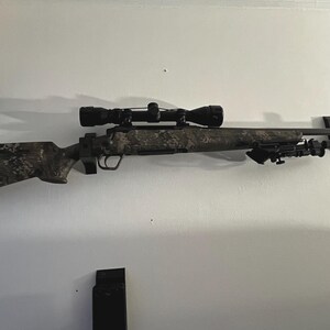 3D Printed Hunting Rifle Wall Mount - Etsy